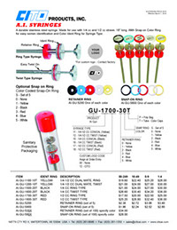 CITO Products, Inc. - Price Lists & Instruction Manuals